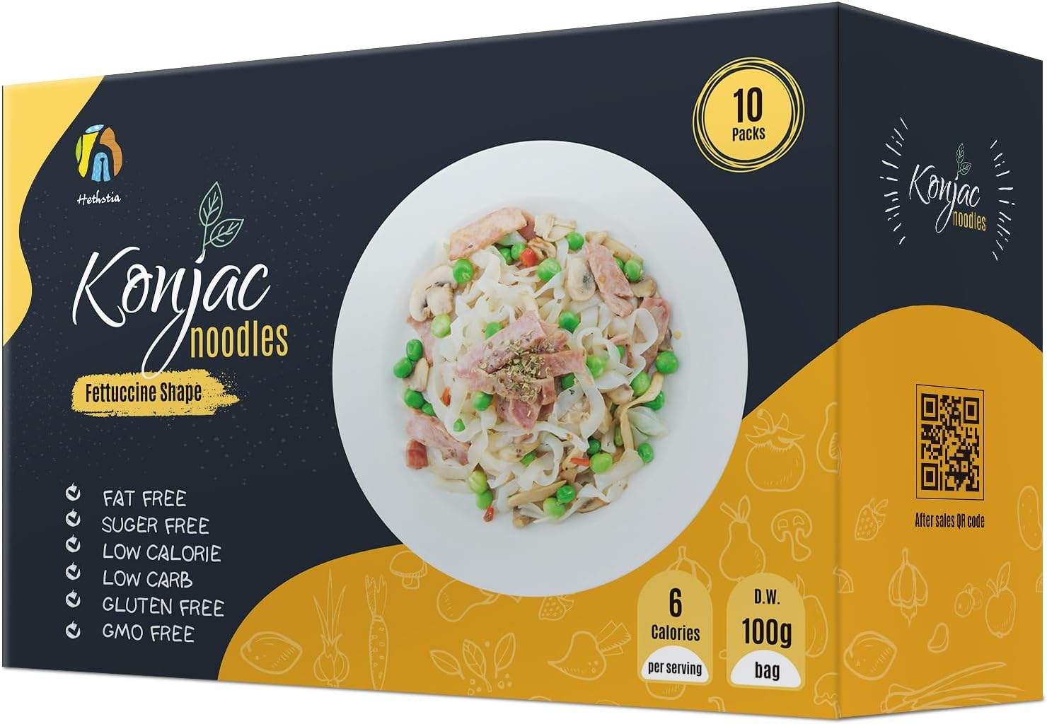 Amazon.com : GoSkinny Noodles Rice (6), Organic, Odorless Shirataki ...