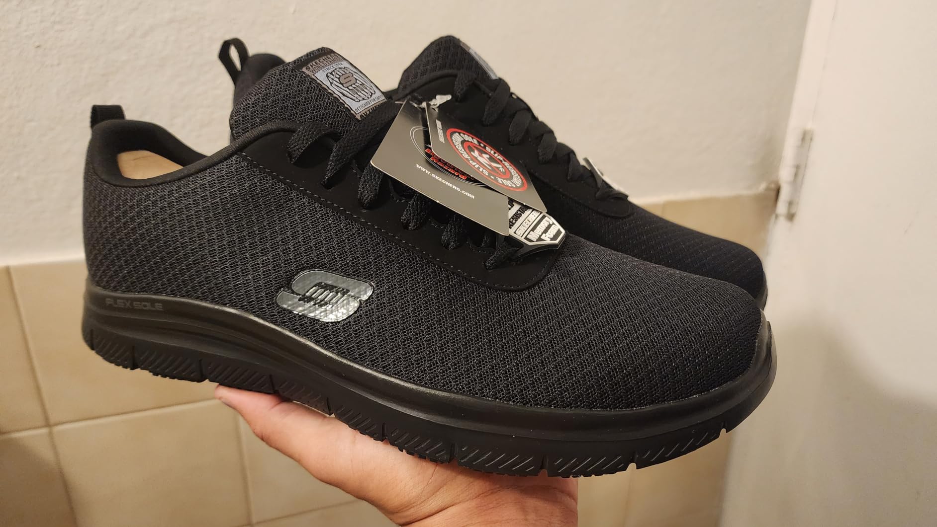 $8/mo - Finance Skechers Men's Flex Advantage Bendon Work Shoe | Buy ...