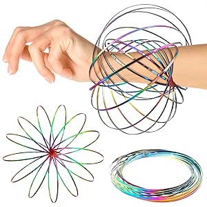 Amazon.com: DIMROM Flow Ring Spinner Ring Arm Toy - Magic Ring Toy Flow ...