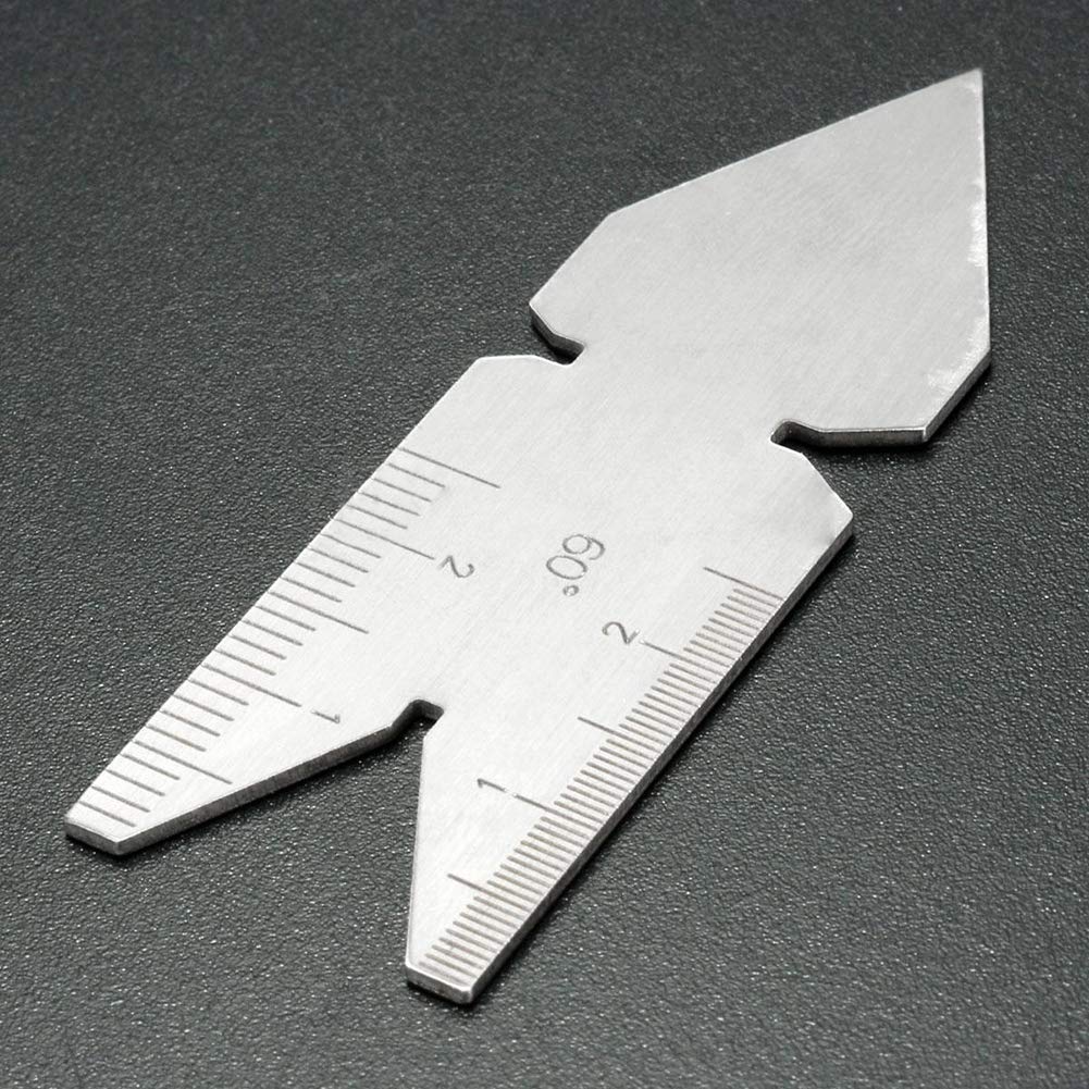 Buy HARZELN Pitch Gauge,Metric Screw ISO 60° Inch Thread Pitch Gauge ...