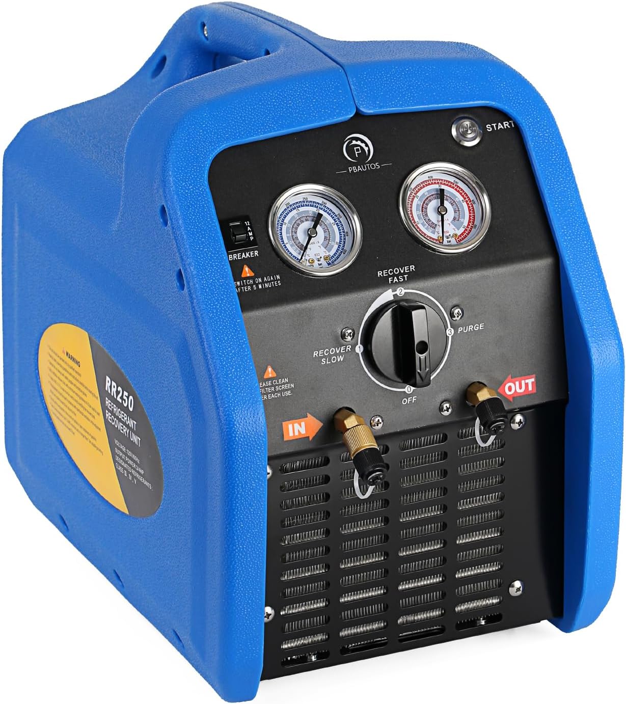 Amazon.com: NAVAC NR7 Recovery Unit - Refrigerant Recovery Machine for ...