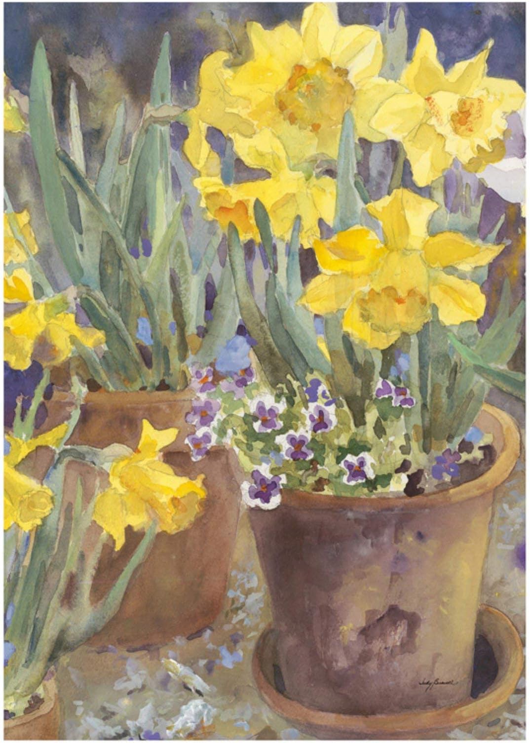 Amazon.com : Toland Home Garden 1112682 Boots and Bluebonnets Spring ...