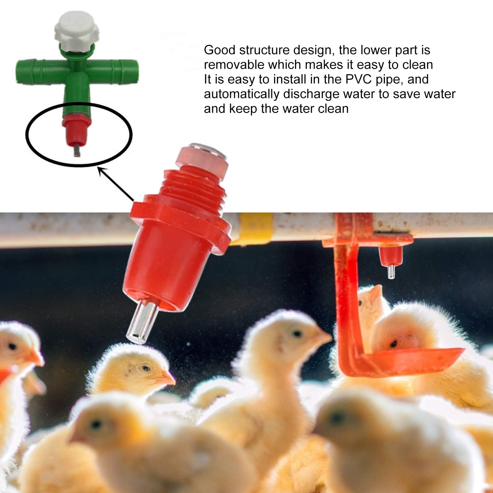 Livestock Waterer Bell-Matic Poultry Waterer - Automatic Chicken ...