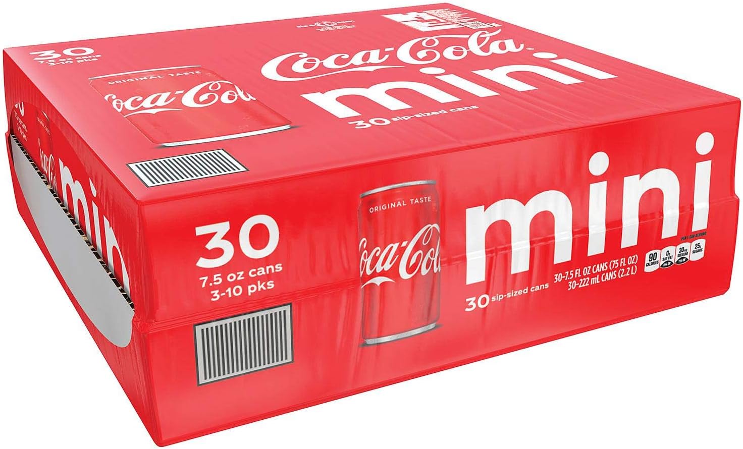 Amazon.com: Coca-Cola Mini-Cans, 7.5 fl oz (Pack of 24)