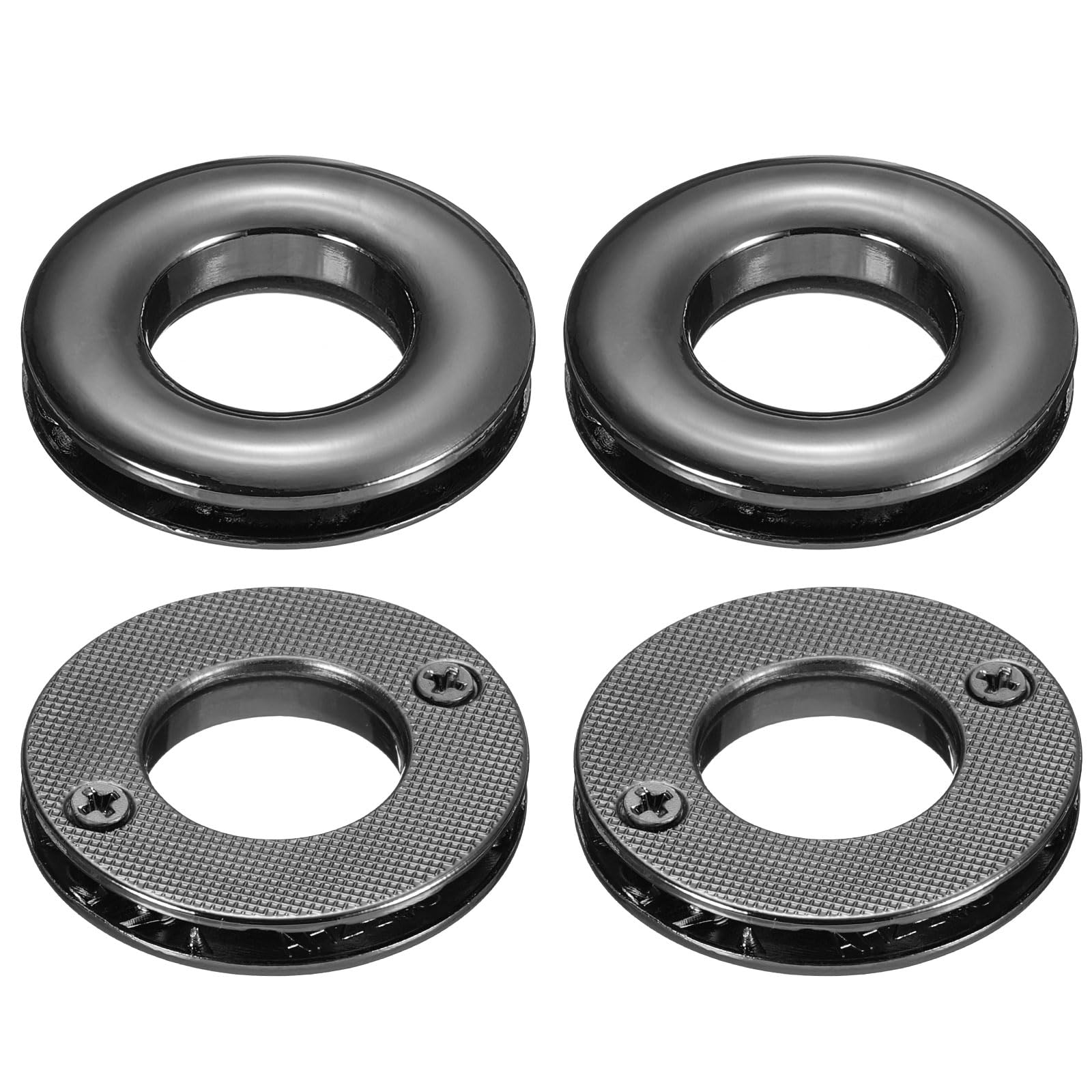 Amazon.com: uxcell 4 Pcs Zinc Alloy Screw Rings Eyelet Grommets, 3/4 ...