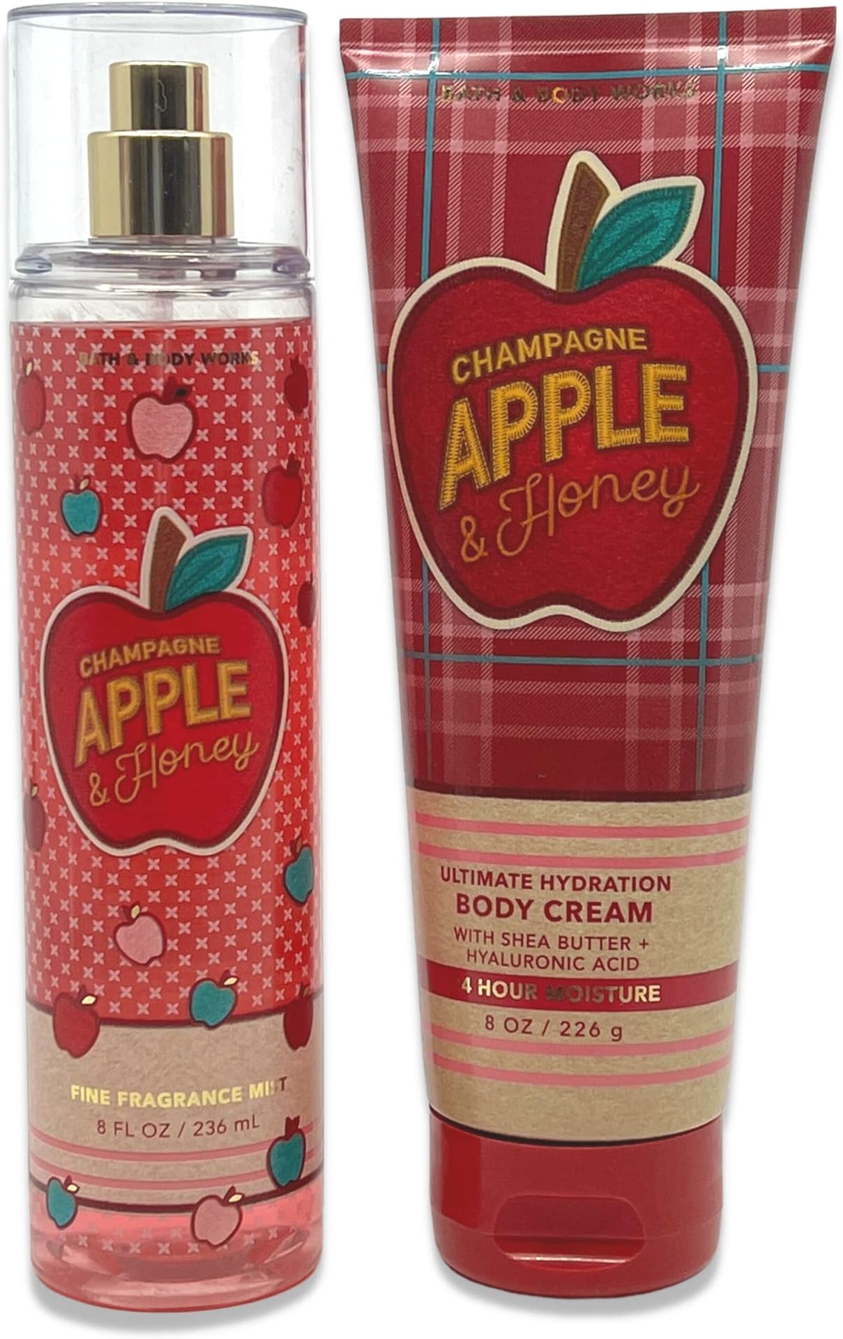 Amazon.com : Bath & Body Works Champagne Apple & Honey Mist and Body ...