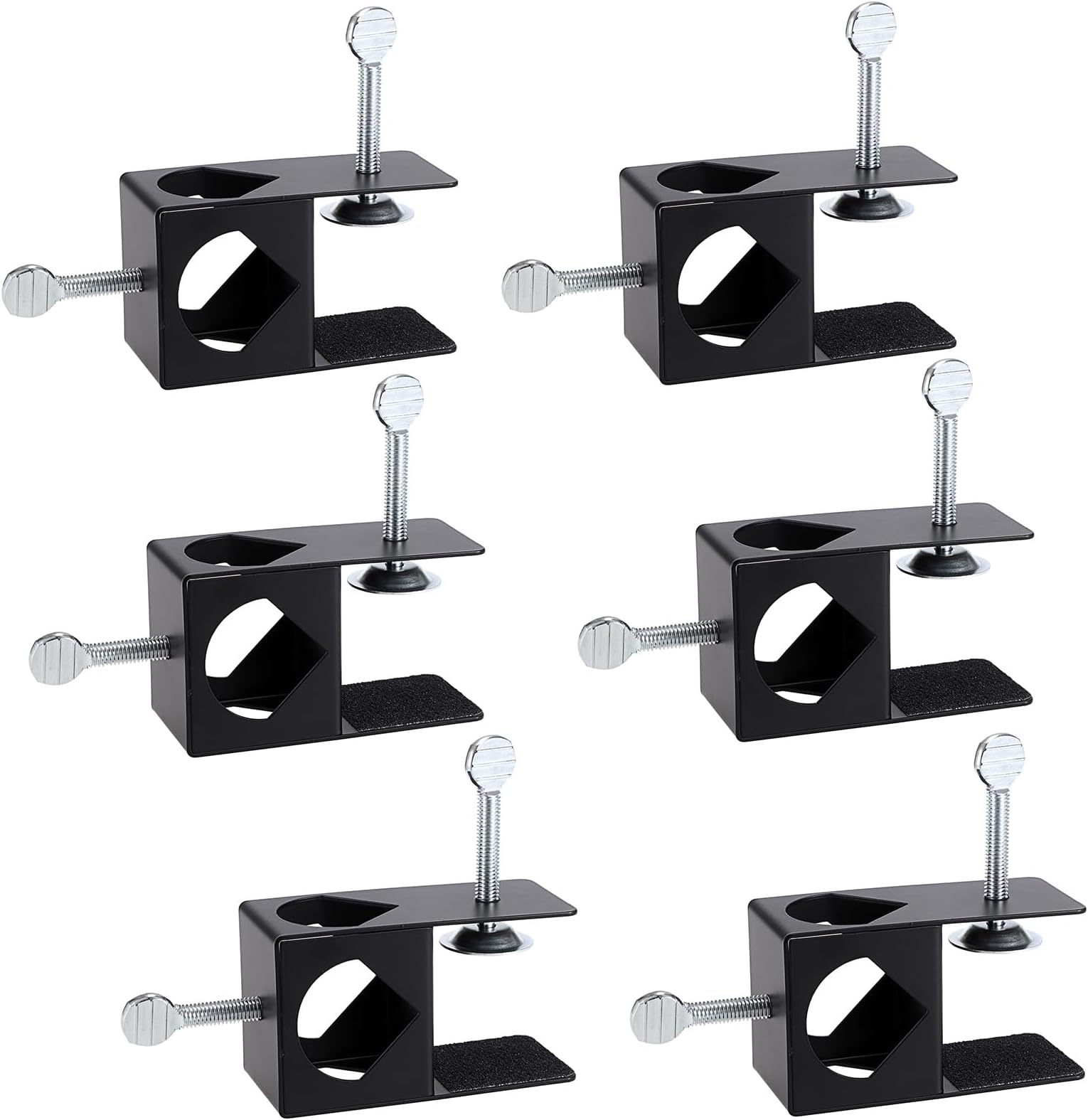Amazon.com : OwnMy Set of 6 Deck Torch Clamps Outdoor Deck Railing ...