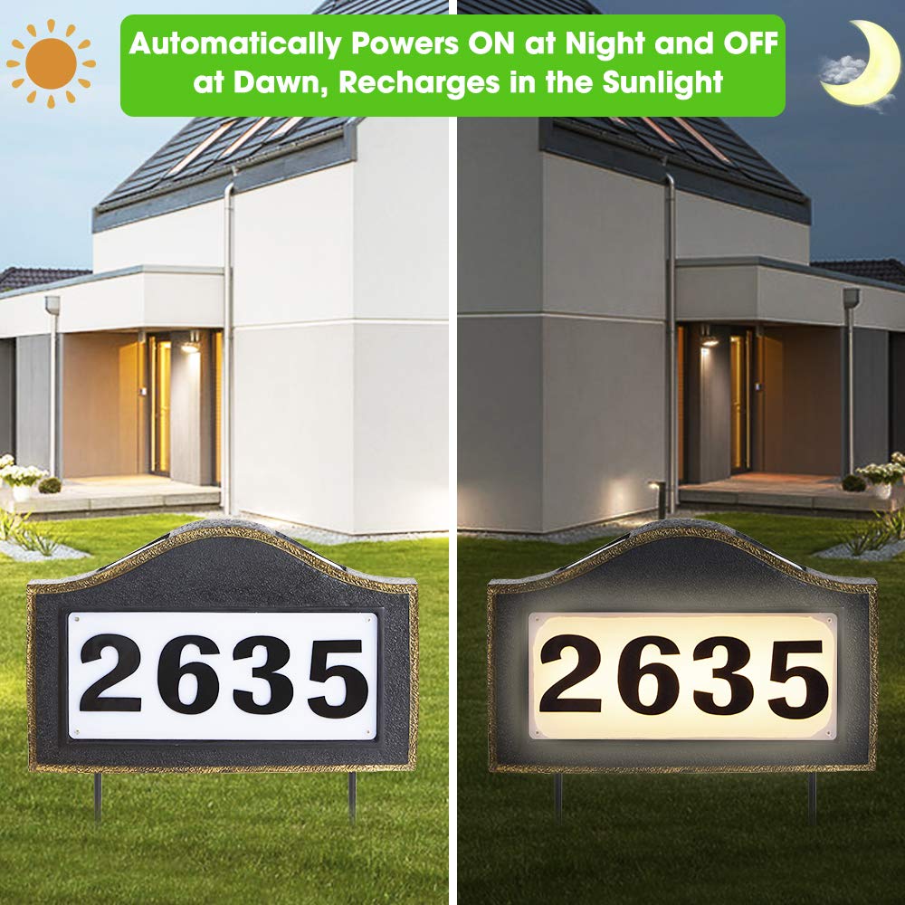 Snapklik.com : House Numbers For Outside, Address Signs For Houses ...