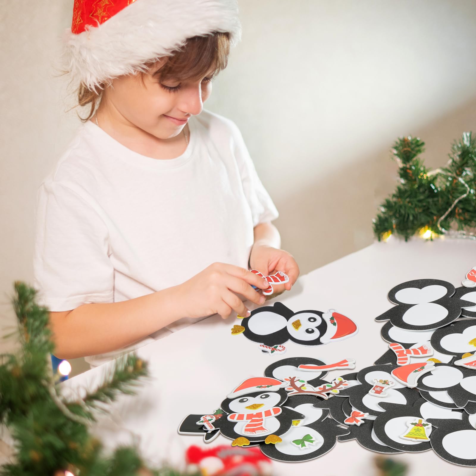Snapklik.com : 12 Pack Penguin Crafts For Kids Make You Own Penguin ...