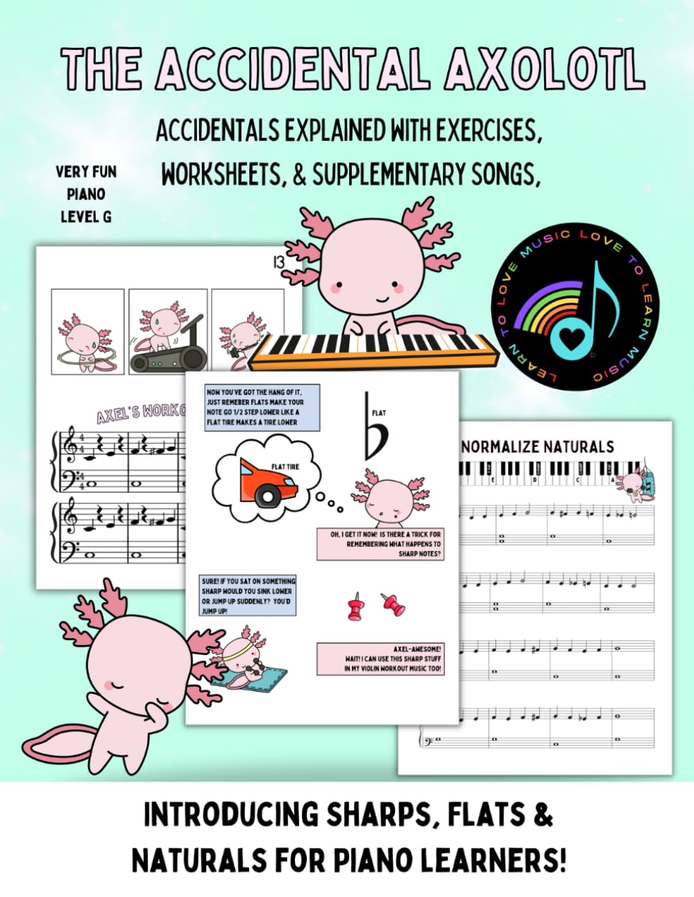 The Accidental Axolotl: Introducing Sharps, Flats & Naturals for ...