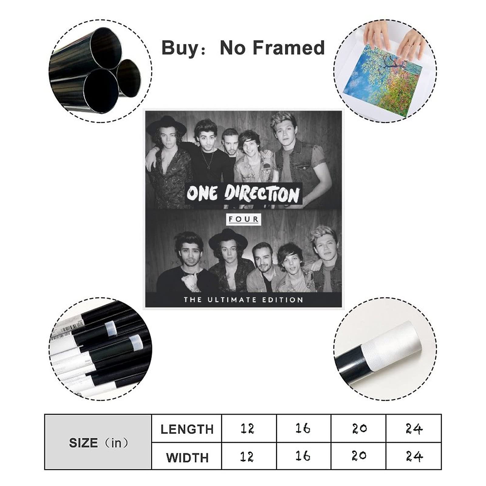 One Direction Four Album Cover Art