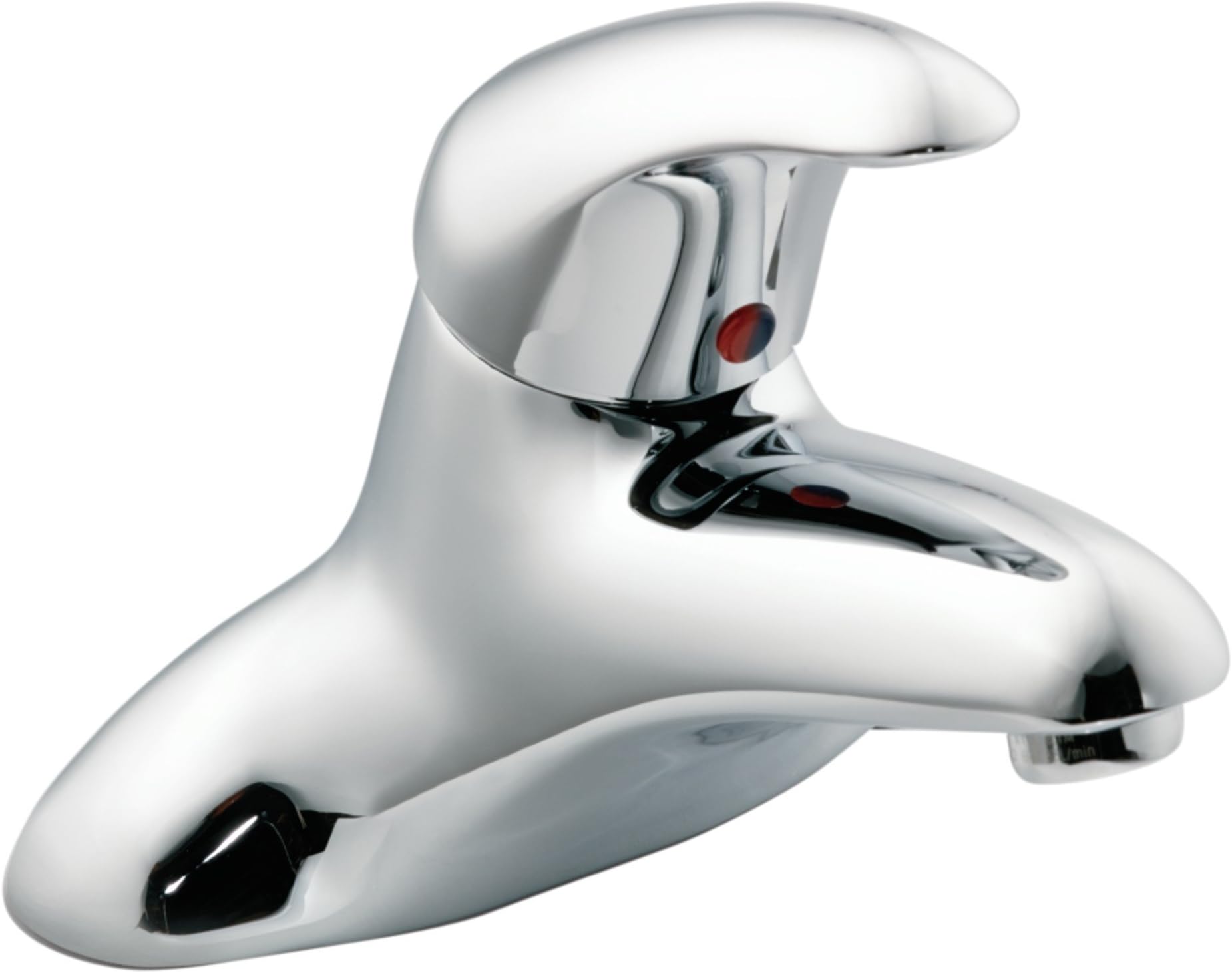 Moen Chateau Chrome Single Handle Bathroom Faucet Without Drain ...