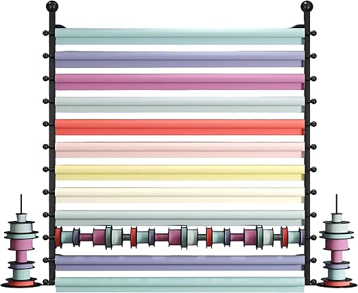 Amazon.com: FWTXZTER Wrapping Paper Wall Rack, 12-Layer Wrap Organizer ...