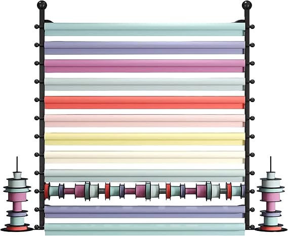Amazon.com: FWTXZTER Wrapping Paper Wall Rack, 12-Layer Wrap Organizer ...