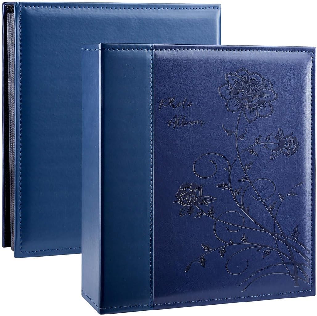 Miaikoe Photo Album 6x4 400 Photos Slip in, Extra Large Capacity ...