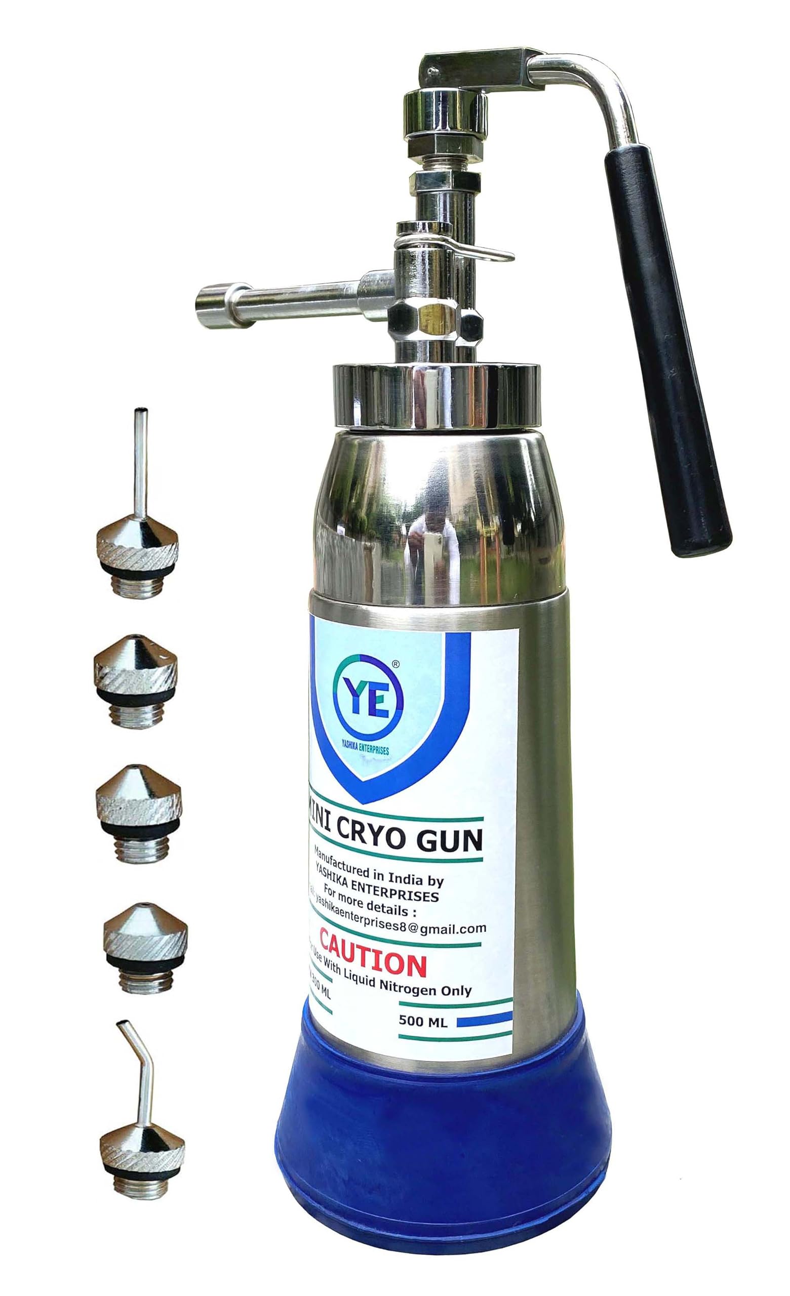 Yashika Ent Mini Cryo Gun Liquid Nitrogen Cryogenic Gun Cryo ...
