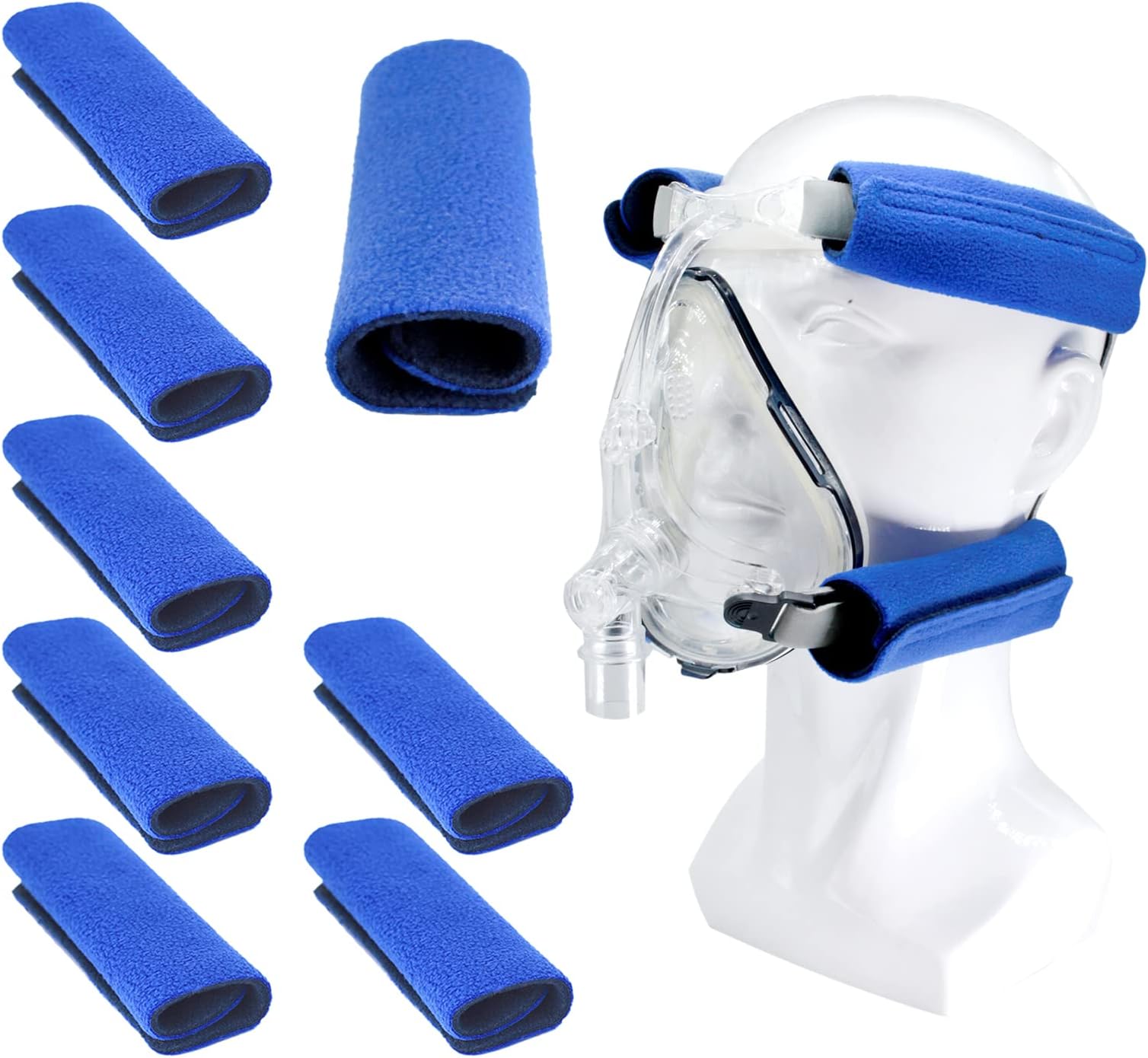 Amazon.com: NATAKU CPAP' Mask Liners/Strap Covers Kit - Compatible with ...