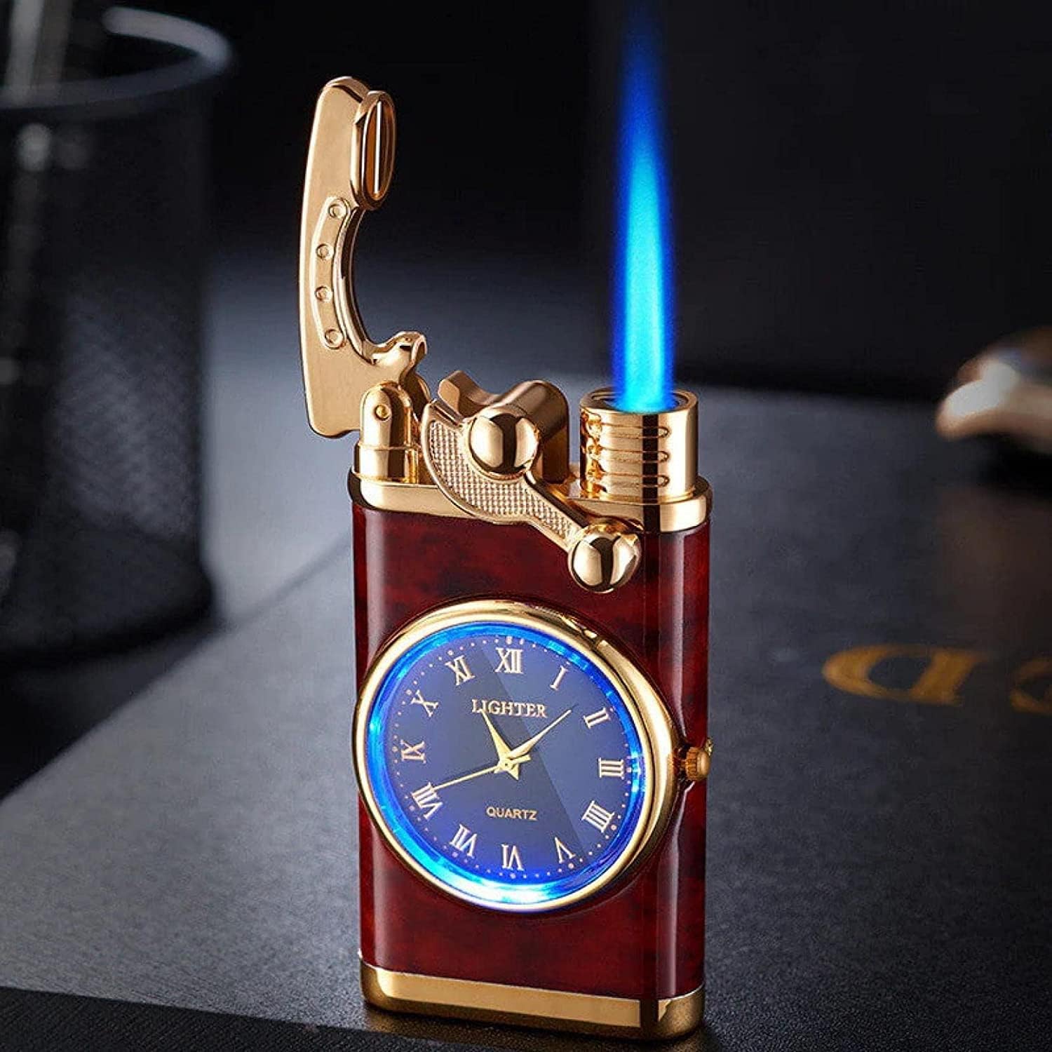Amazon.com: Cigarette Lighters Cool Unique Watch Cigar Lighter Watch ...