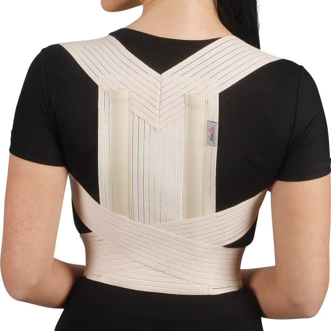 Amazon.com: The Posture Correction Corset Back Support Bandage to ...