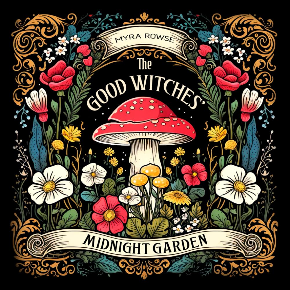 The Good Witches' Midnight Garden: A Witchy Cottagecore Coloring Book ...