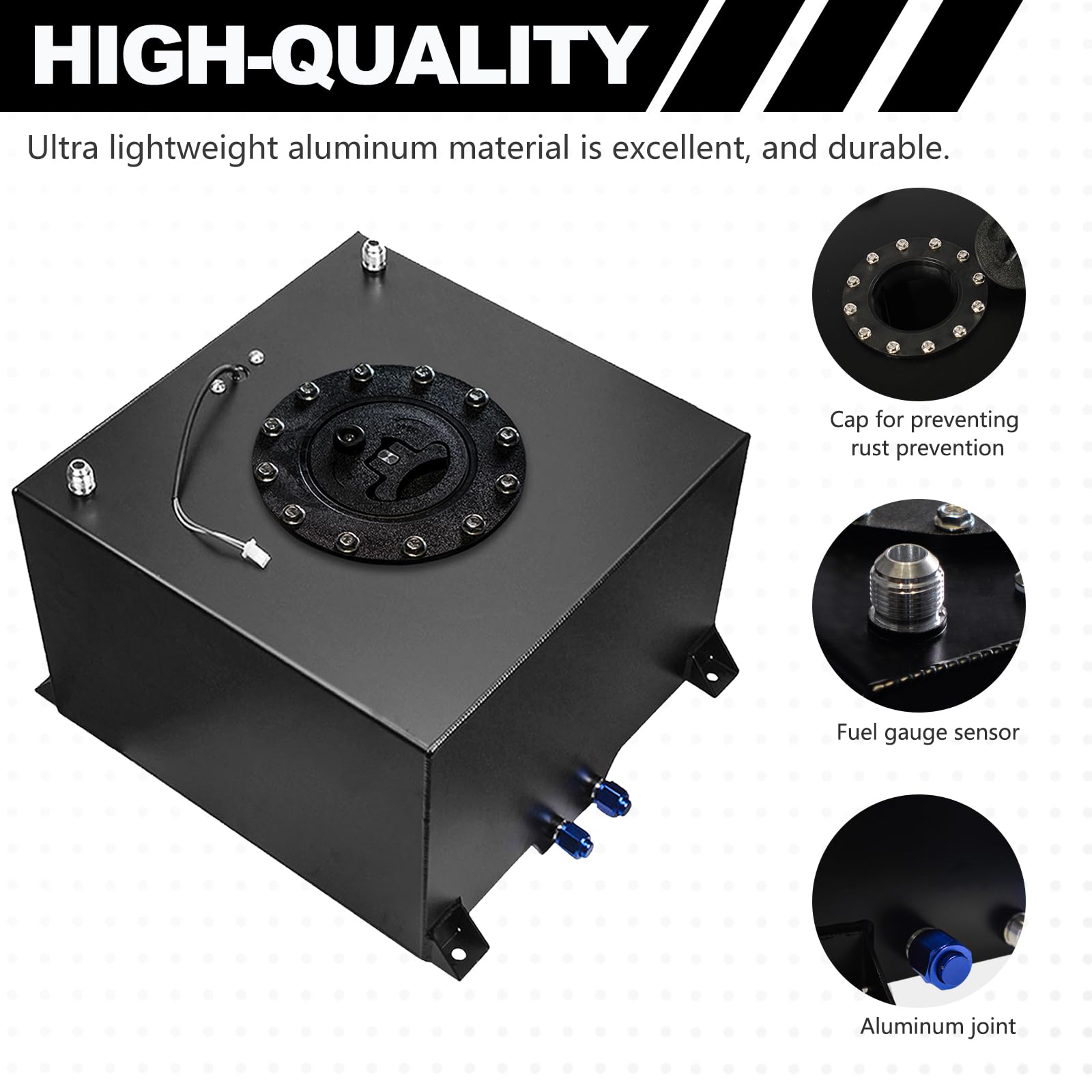 Snapklik.com : GSTP 5 Gallon 20L Fuel Cell Polished
