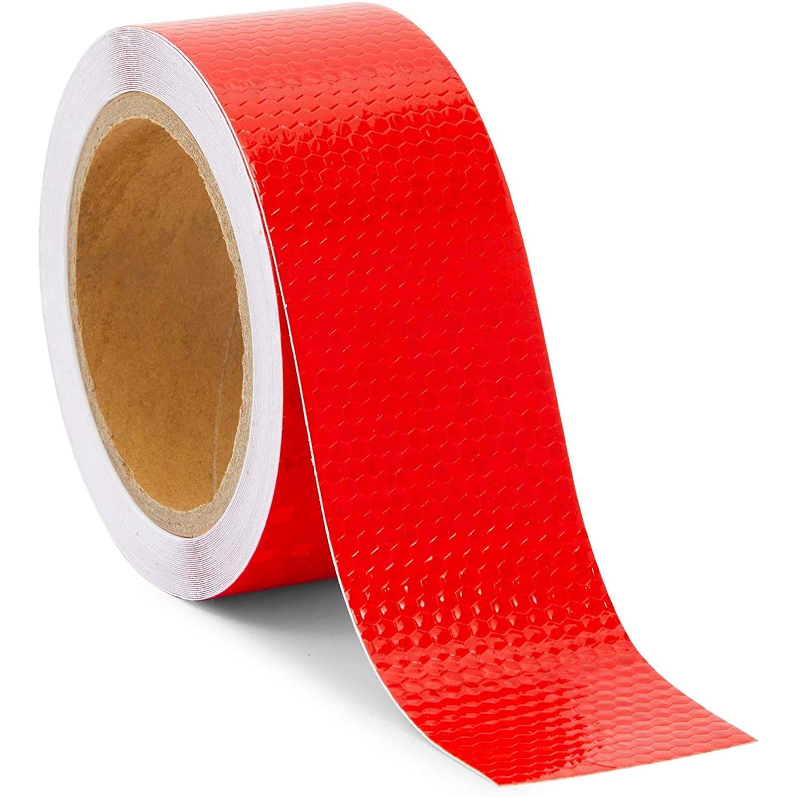 Red Safety Reflective Tape for Trailers, Signs, Vehicles, Bikes (2 in x ...