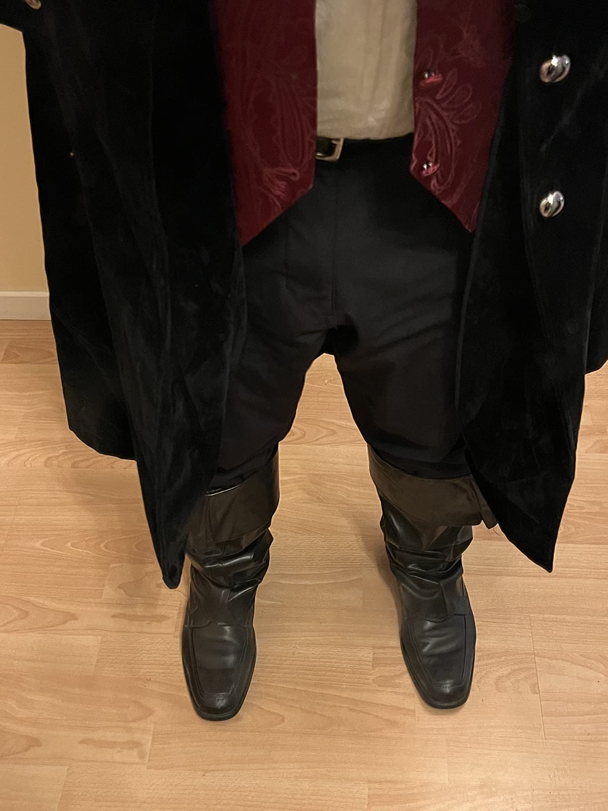 Amazon.com: Forum Novelties Pirate Boot Covers for Adults - Black ...