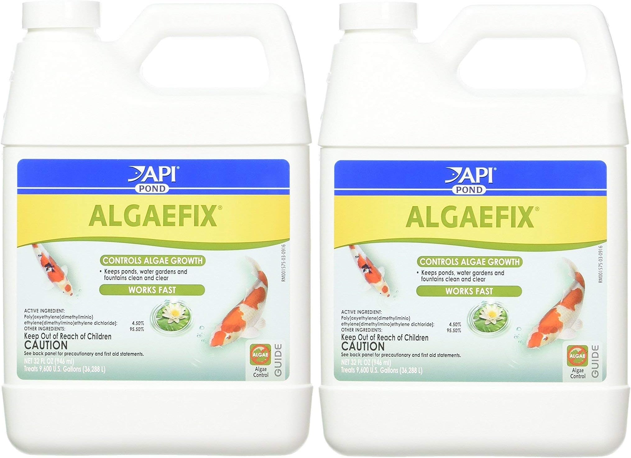 Amazon.com: AQP169D Pond Pool Fountain Water Algaefix Algae Growth ...