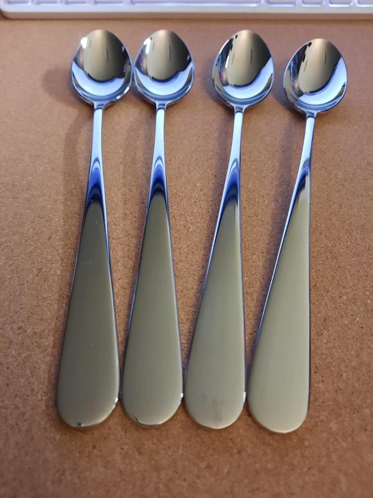 Amazon.com: KEAWELL Premium 4-Piece Louise Long Handle Iced Tea Spoons ...