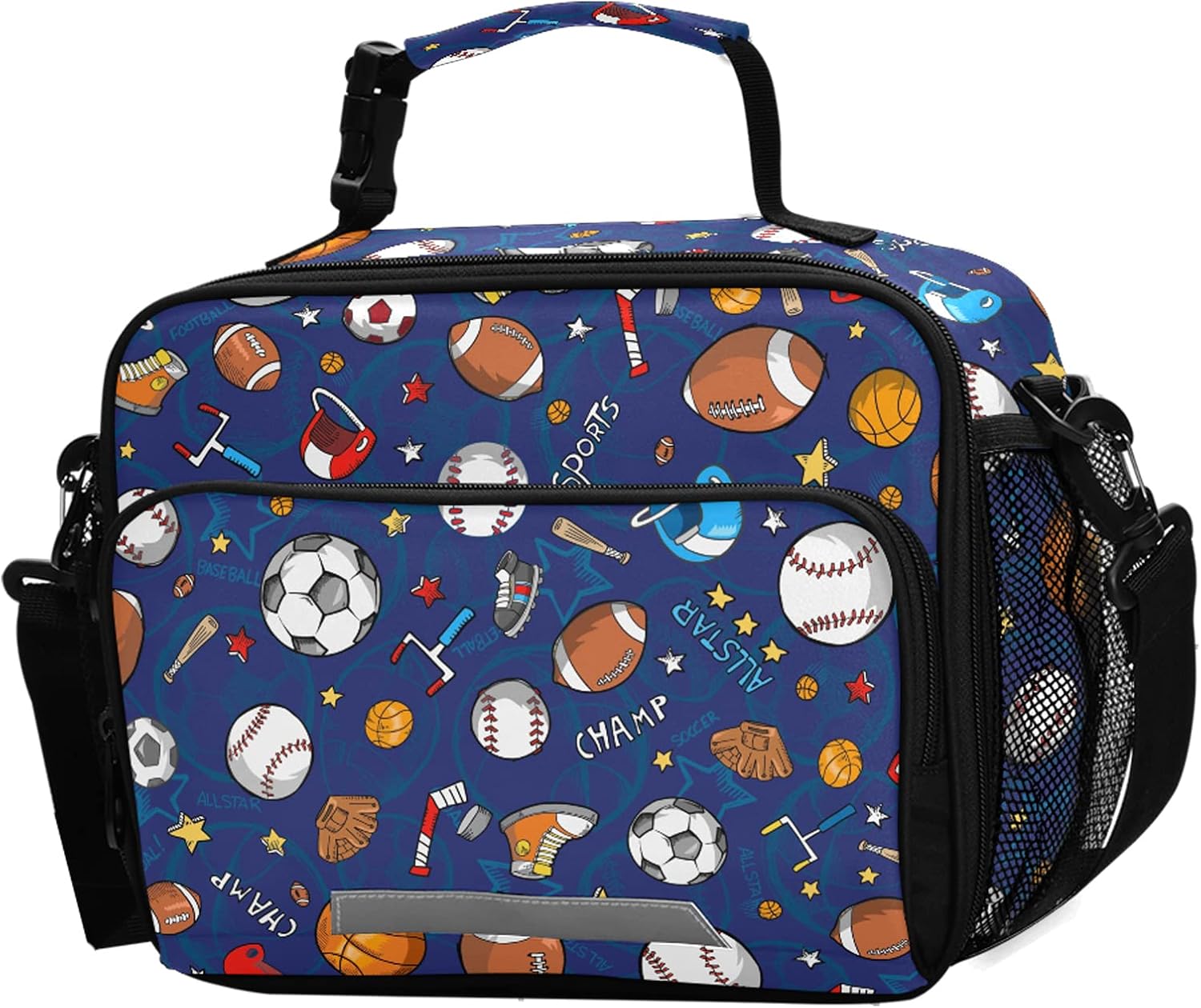 Amazon.com: BOENLE Football Soccer Ball Lunch Box Boys Baseball ...