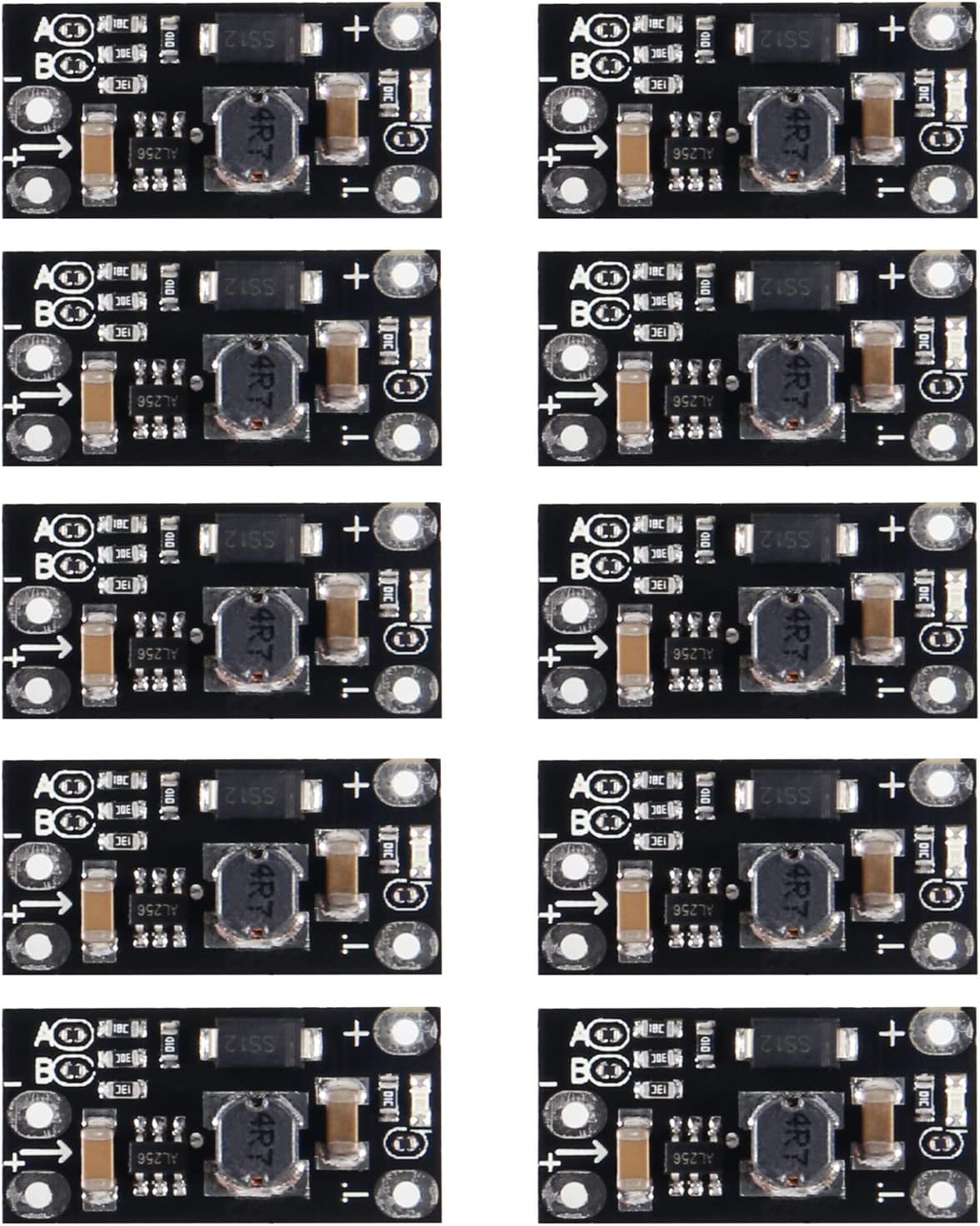 Amazon.com: DIANN 10pcs 3.7V to 5V 8V 9V 12V Mini DC-DC Boost Module ...