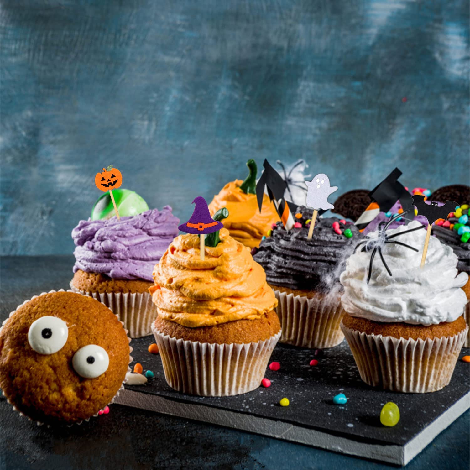 Snapklik.com : Halloween Decorative Cocktail Picks, 200PCS Halloween ...