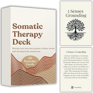 Somatic Therapy Cards with Exercises to Reset Your Nervous System ...