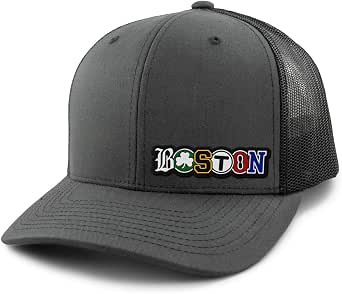 Chowdaheadz Boston Townie Pride Classic Snapback Trucker Hat – Unisex ...