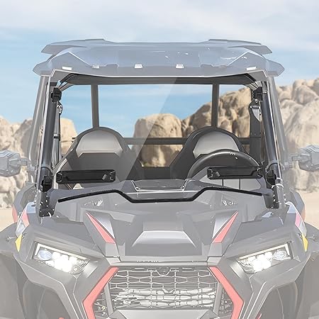 Amazon.com: SAUTVS Full Windshield for 2019-2023 Polaris RZR XP 1000 ...