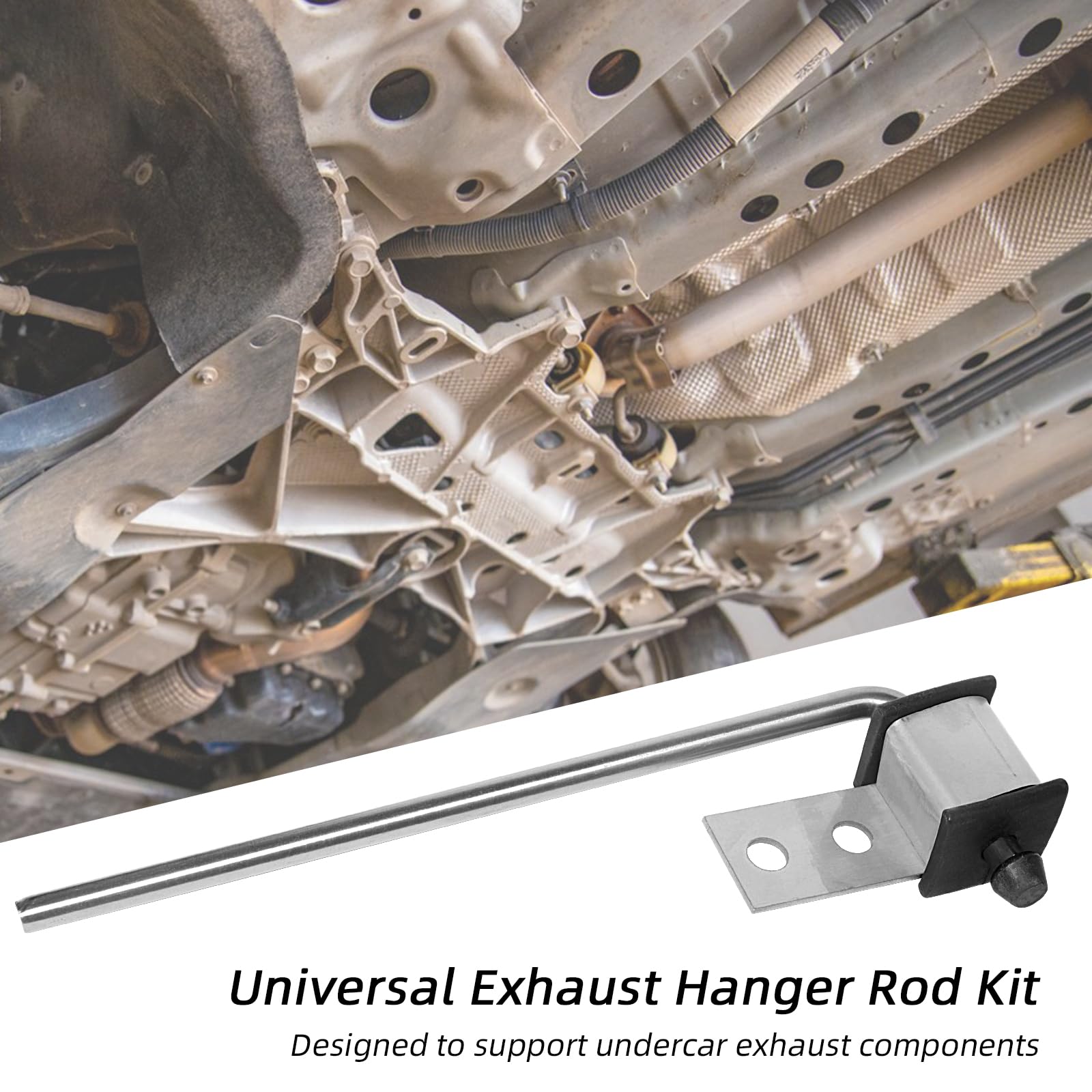 Snapklik.com : PALOZO Stainless Steel Exhaust Hanger Rod Weld On Heavy ...