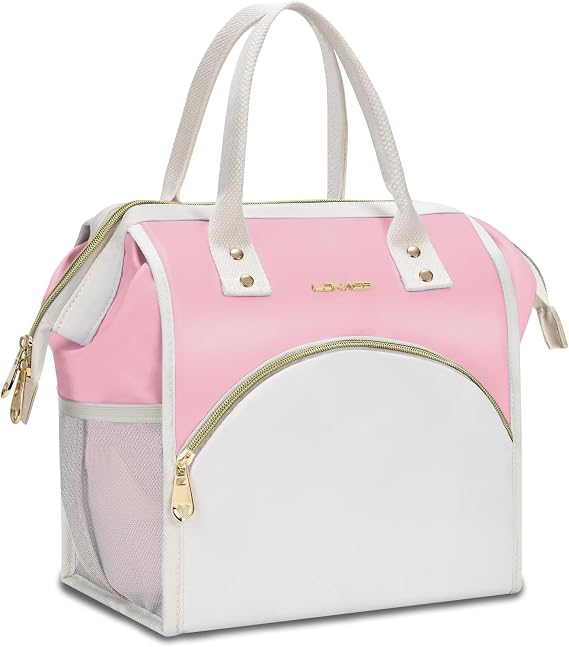 Amazon.com: LOKASS Lunch Bag Women Insulated Lunch Box, Wide-Open Lunch ...