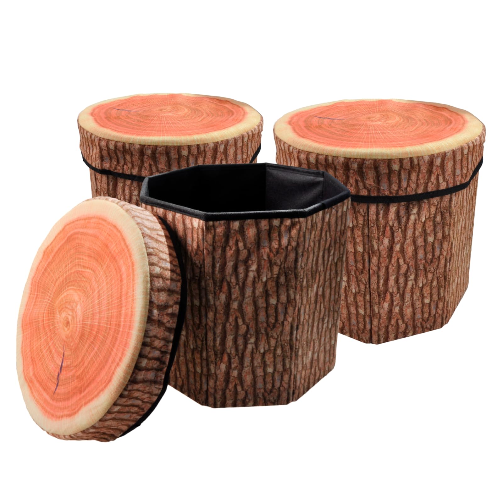 Snapklik.com : Fruit Storage Stool Ottoman,Tree Stump Stool,Cute ...