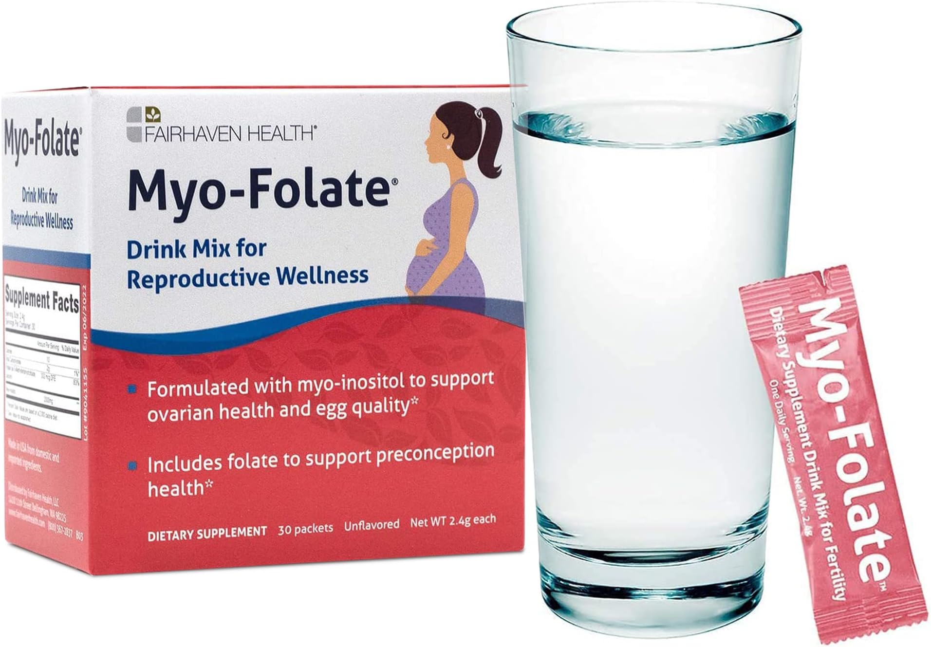 Amazon.com: Myo-Folate Drinkable Fertility Supplement for Women with ...