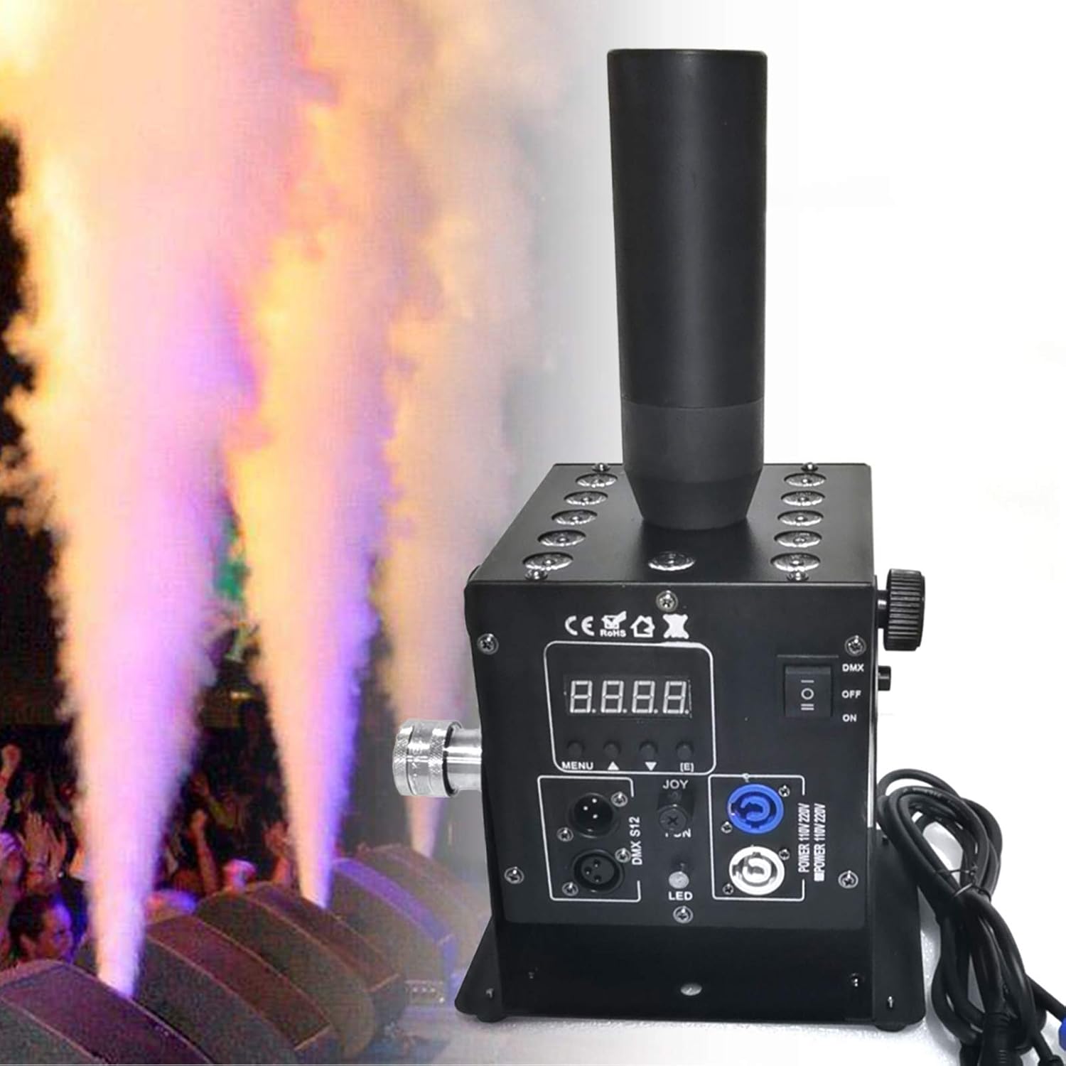 Amazon.com - TBVECHI 250W LED CO2 Jet Machine DMX Control CO2 Cannon ...