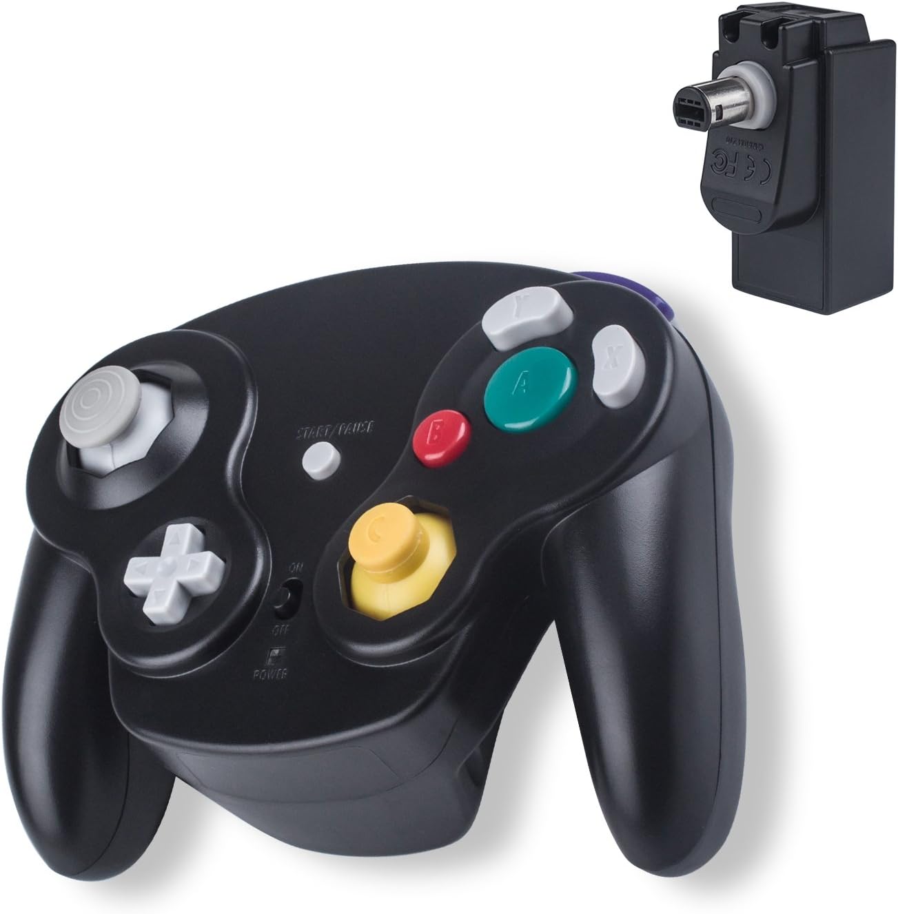 Wireless Controller für Gamecube Ersatz 2.4G Bluetooth NGC Gamepad ...