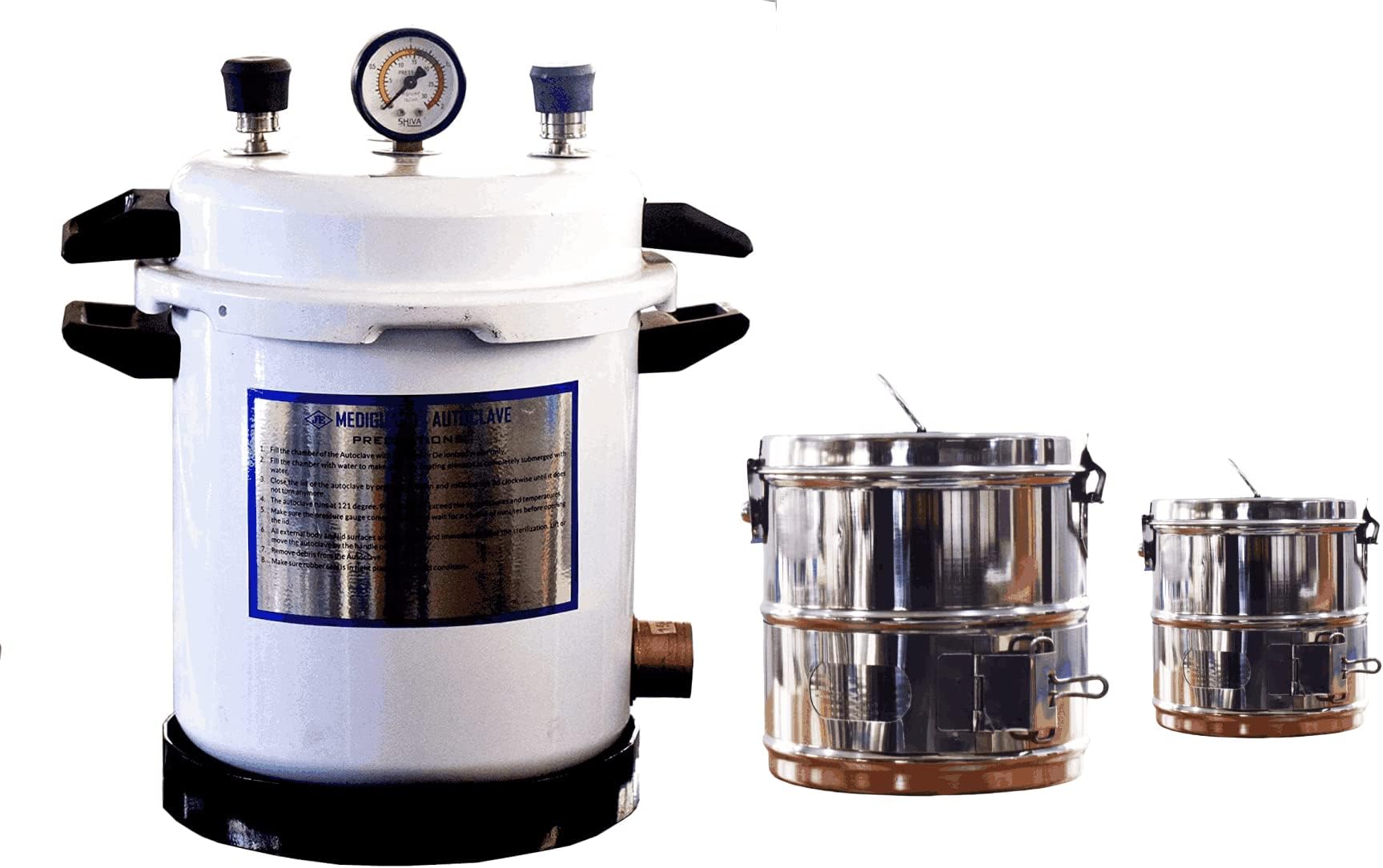Florix nationPowder Coated, Electric Autoclave Pressure Cooker ...