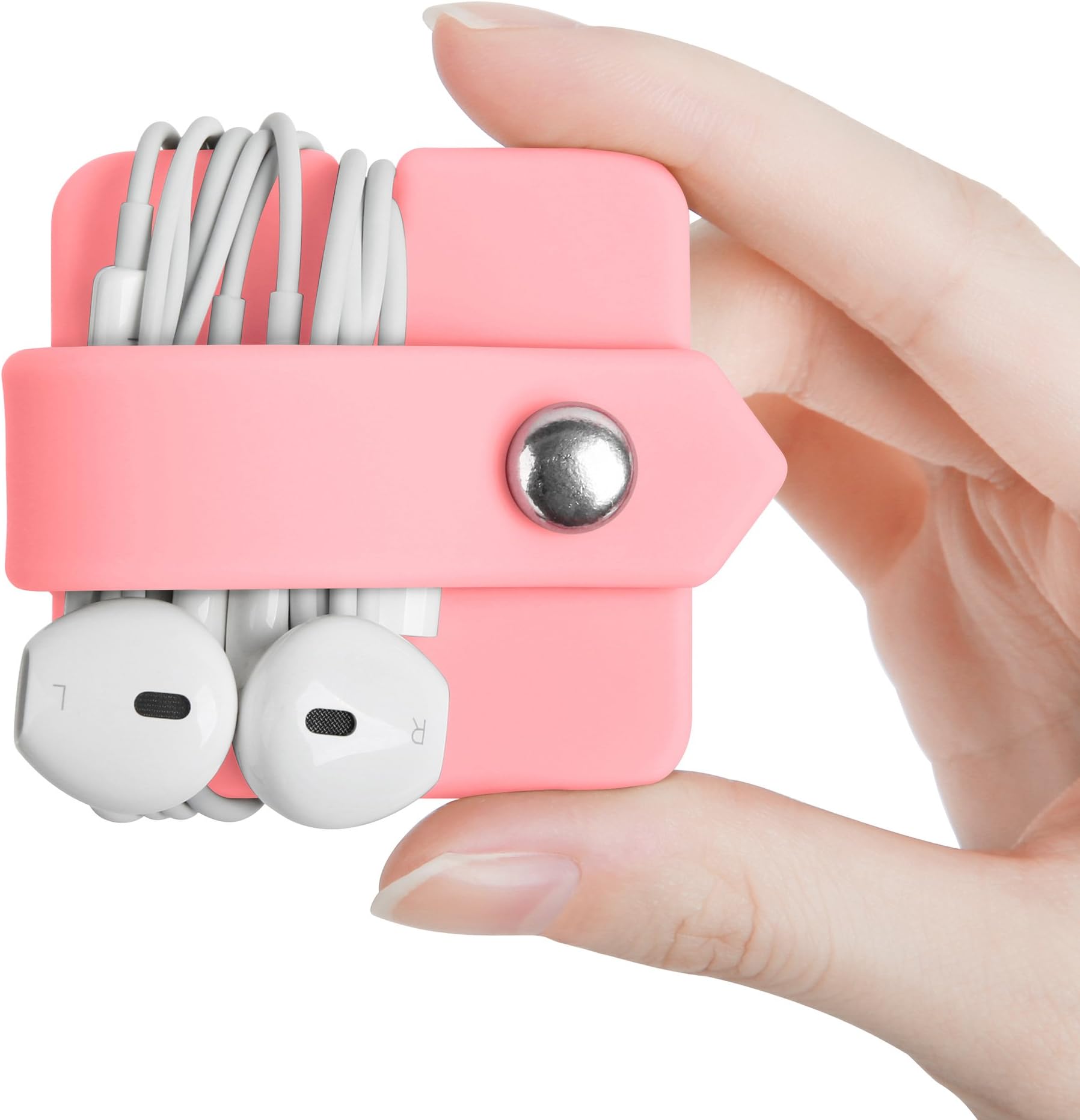 Amazon.com: ELFRhino Silicone Earphone Organizer Earphone Wrap Winder ...