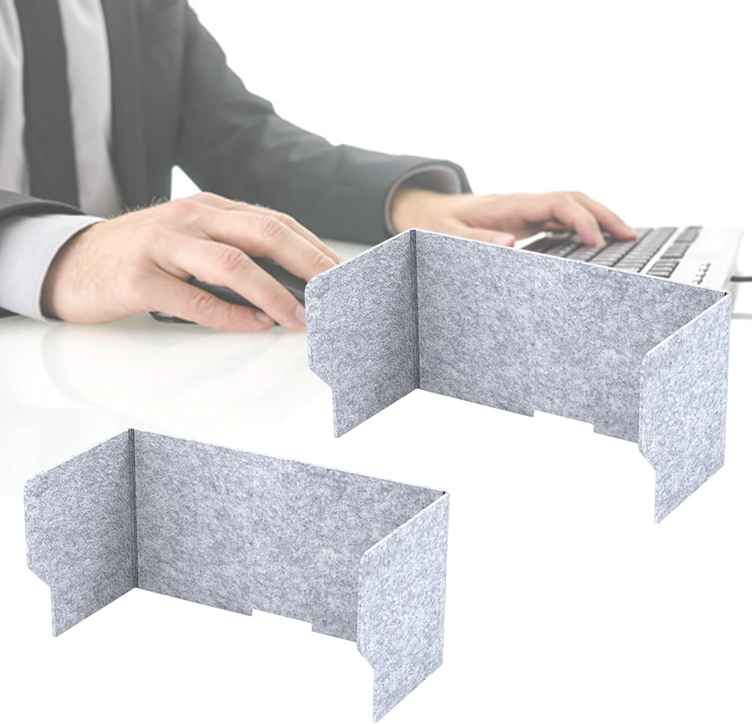 Amazon.com: ESOYAWE Desktop Acoustic Partition Divider Set of 2 ...