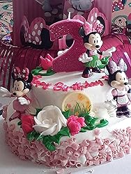 Amazon.com: Disney Junior Minnie Mouse 3-inch Collectible Figure Set, 5 ...