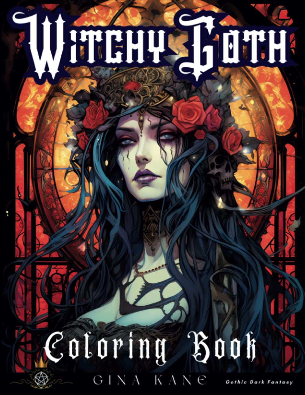Amazon.com: Witchy Goth: Gothic Dark Beauty Fantasy Females Coloring ...