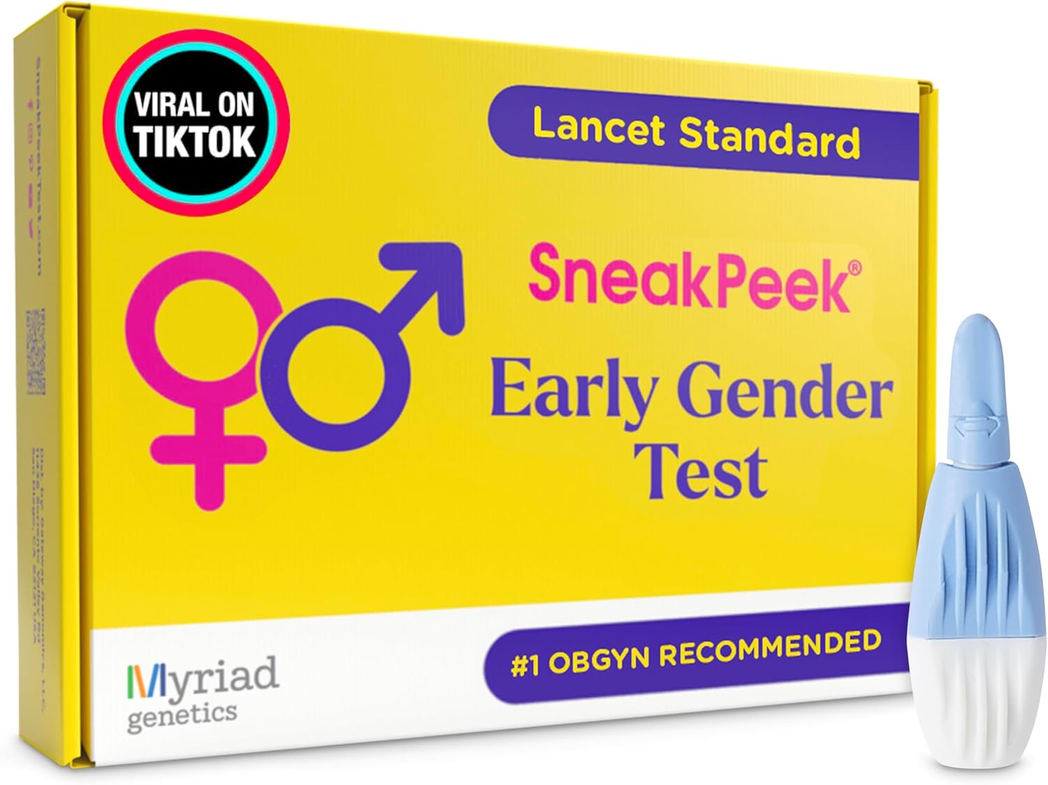 Amazon.com: SneakPeek® DNA Test Gender Prediction - Know Baby’s Gender ...