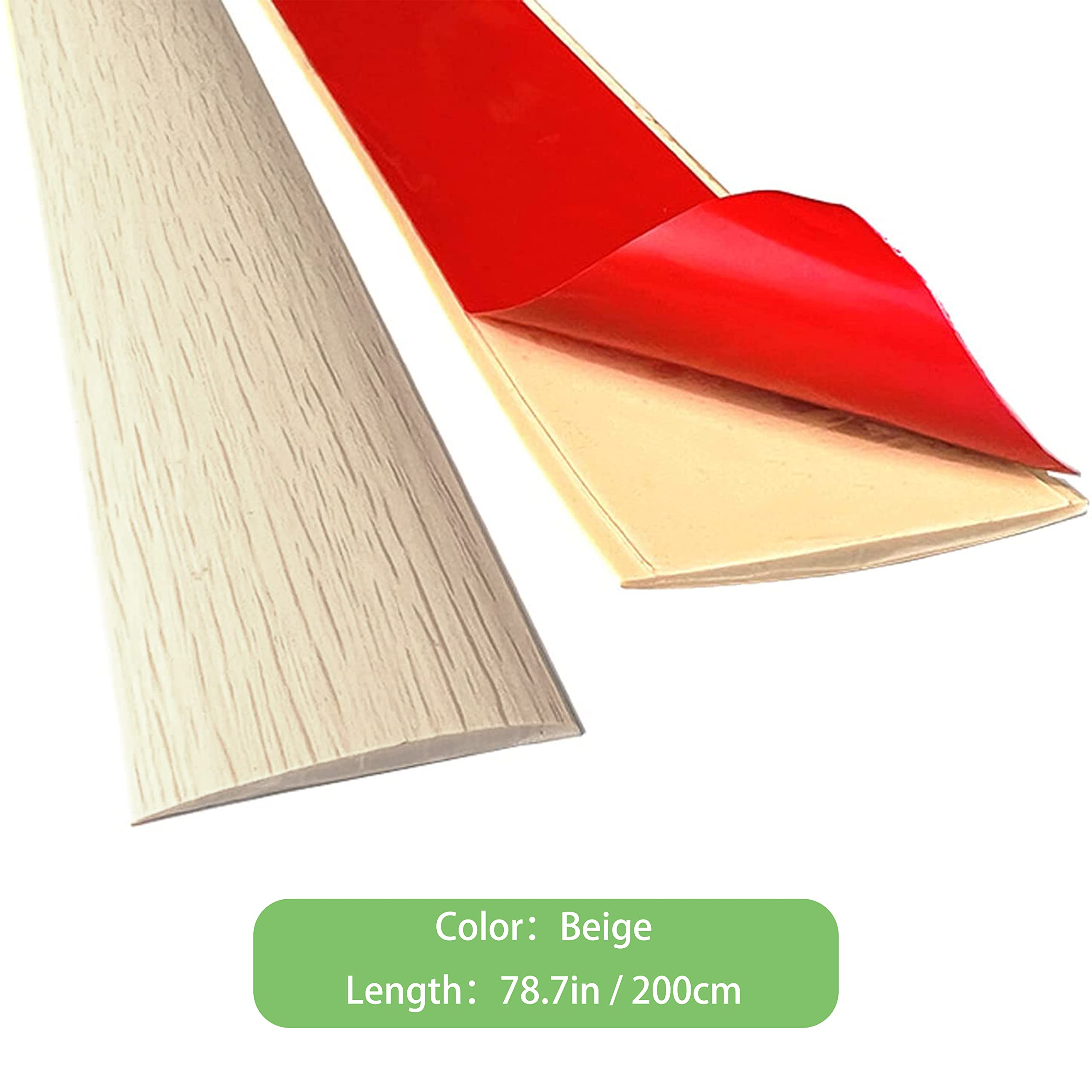 Snapklik.com : Floor Transition Strip Self-Adhesive Cover Strips ...
