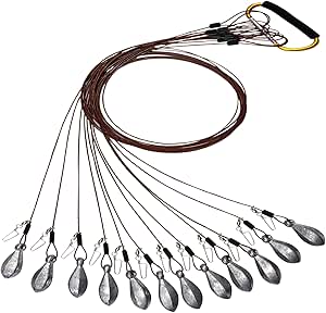 Amazon.com : Vecacosic Texas Duck Decoy Rigs Weights Tangle Free Duck ...