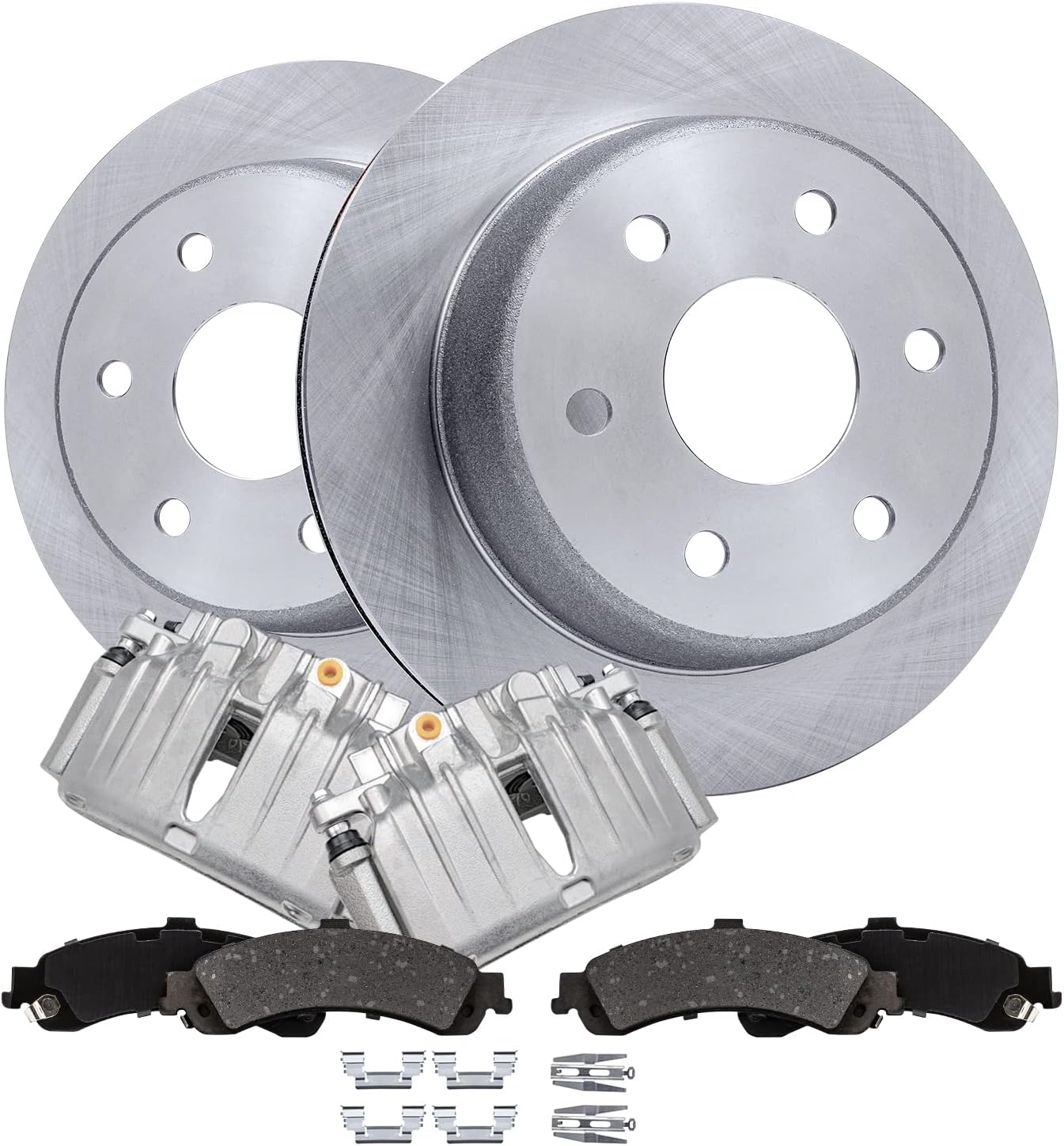 Amazon.com: Detroit Axle - Front Brake Kit for Chevrolet GMC Sierra ...